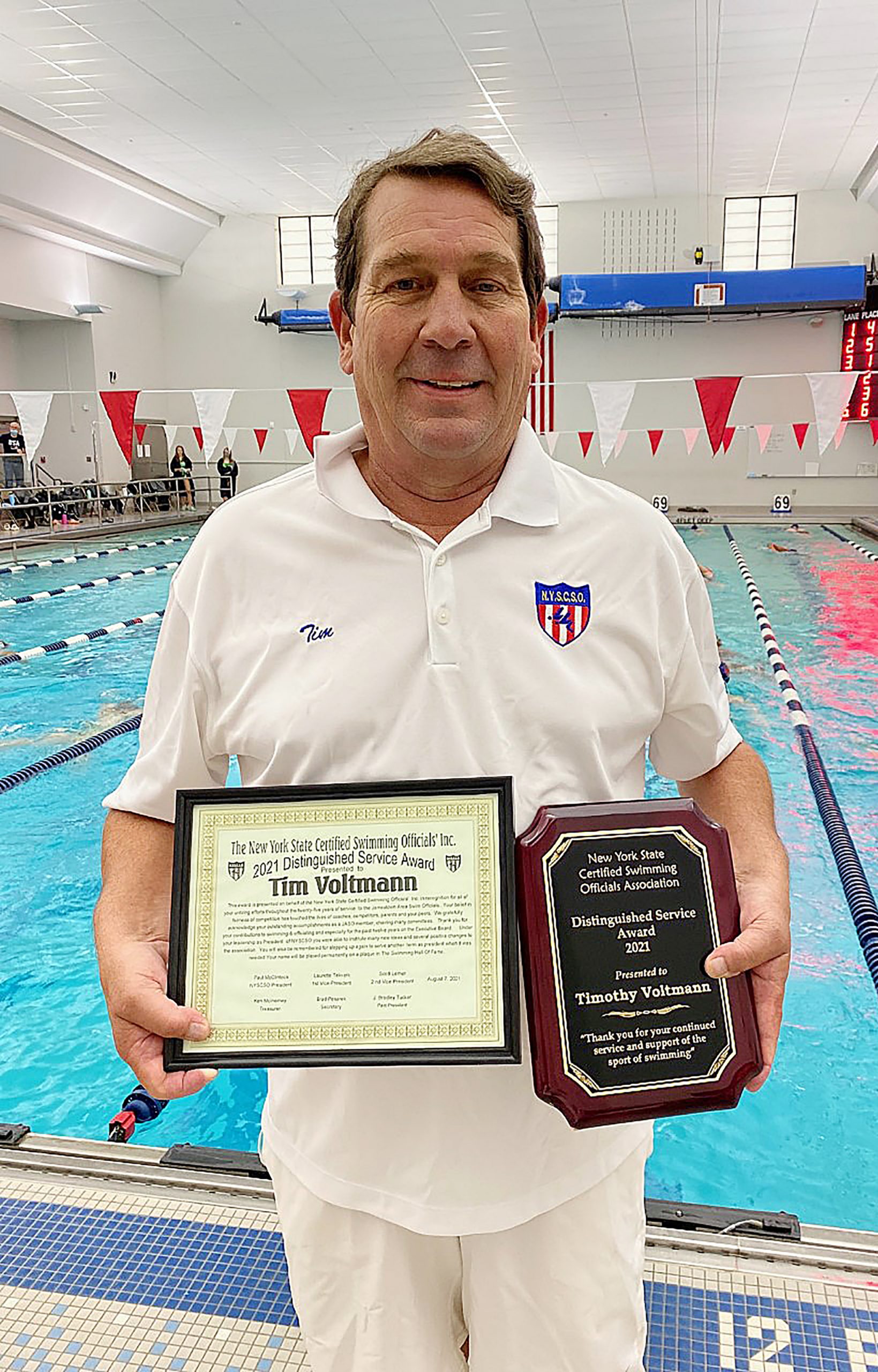 Voltmann honored for distinguished service | News, Sports, Jobs ...